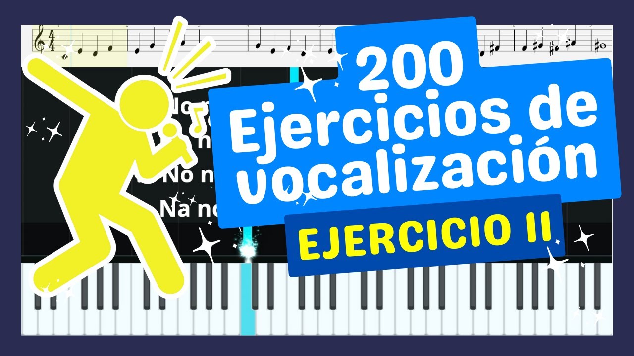 🎵 200 EJERCICIOS DE VOCALIZACIÓN | Ejercicio 11 | Descargar PDF 🎤
