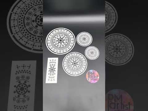 Quilted Crop Circles Mandala