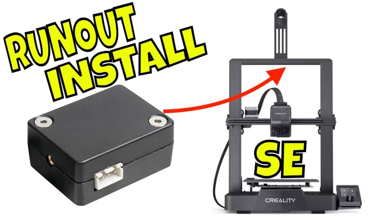 Upgrade Ender 3 V3 SE with Filament Runout Sensor