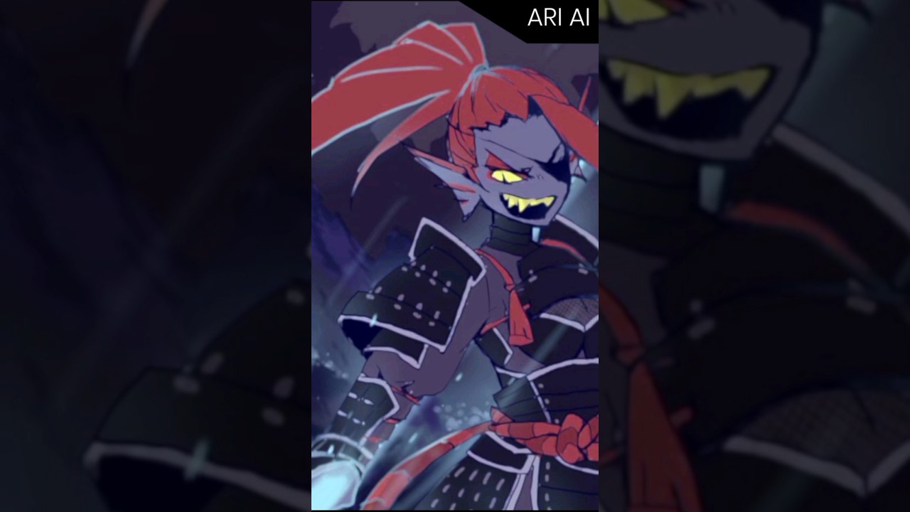 Undyne in Anime✨|~Undertale Anime