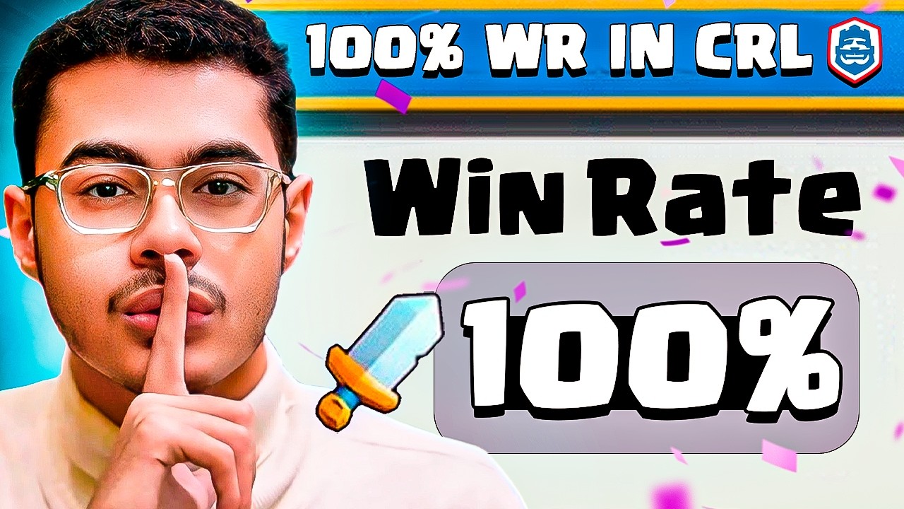 I Got a 100% Win Rate With My BEST Deck In CRL