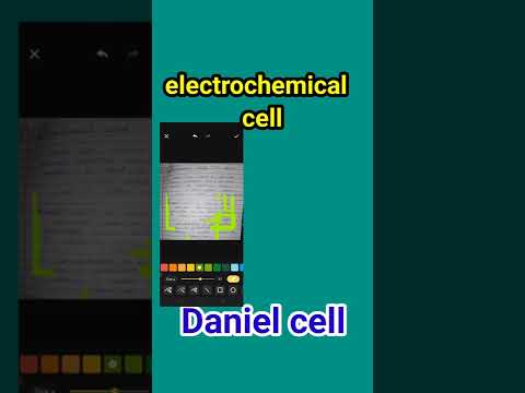 π₯ electrochemical cell π Daniels cells || π Daniel cell | electrochemistry #shorts #ytahorts