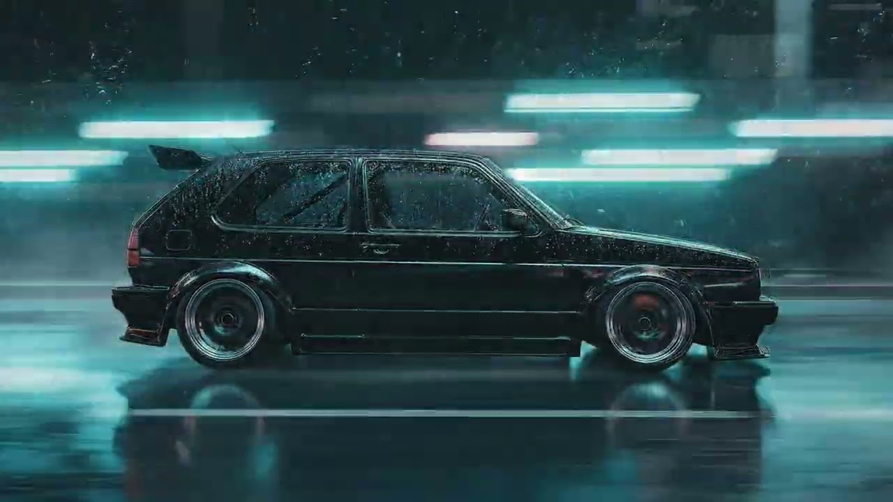 VW GOLF MK2 Tuned - Ambient Drive - 4K Ultra HD Live Wallpaper