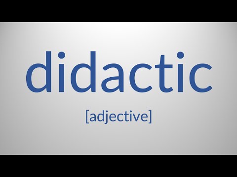 didactic