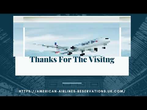 Why we should travel with American Airlines Reservations