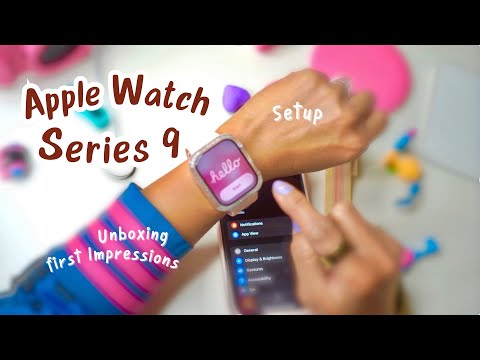πApple Watch Series 9 GPS 45mm Unboxing and First Impressions