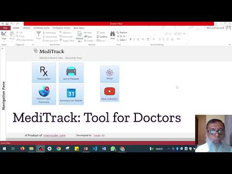 MediTrack: Free Prescription tool for Doctor for Patient Data