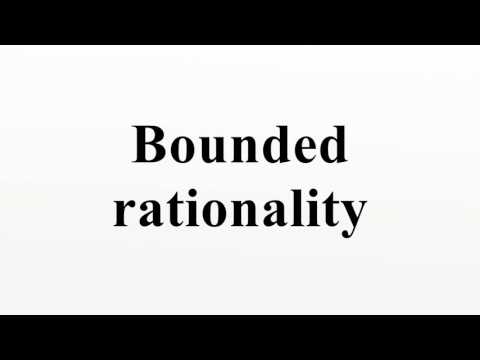 Bounded rationality