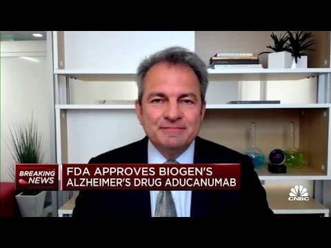 Biogen CEO on FDA approval for its Alzheimer's drug