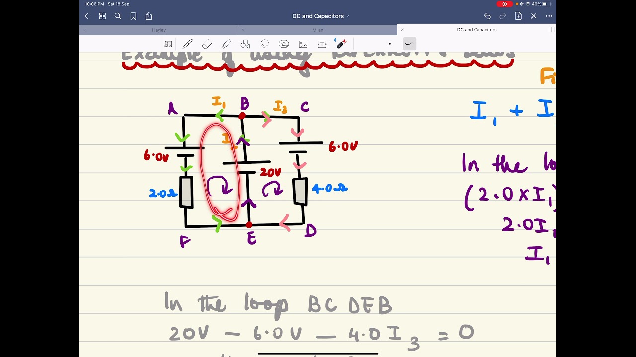 Y13 Physics Overview of DC and Capacitors NCEA level 3