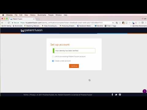 Patient Fusion Login Tutorial
