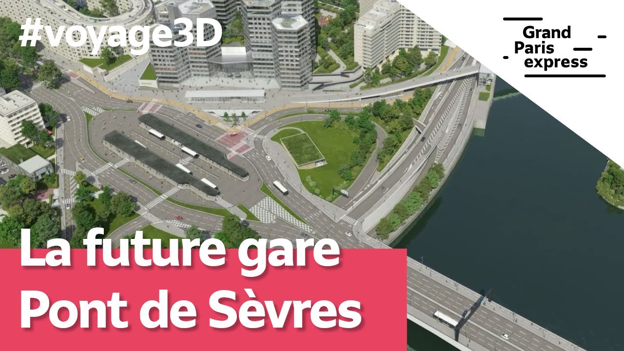 La future gare Pont de Sèvres