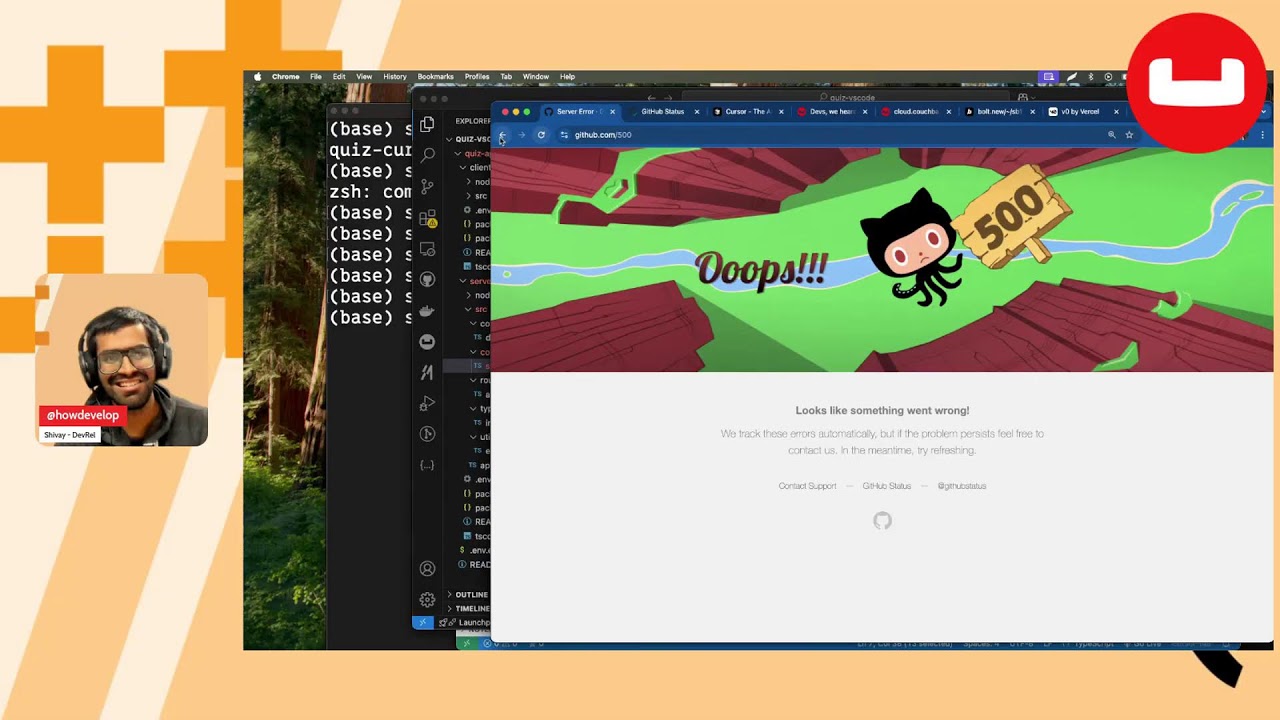 GitHub Copilot - Cursor FaceOff! Building a React Quiz App