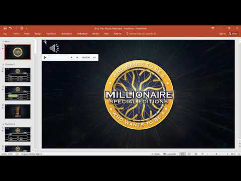 Tải template Powerpoint game Ai Là Triệu Phú miễn phí với cách làm nhanh chóng | Proskills.vn