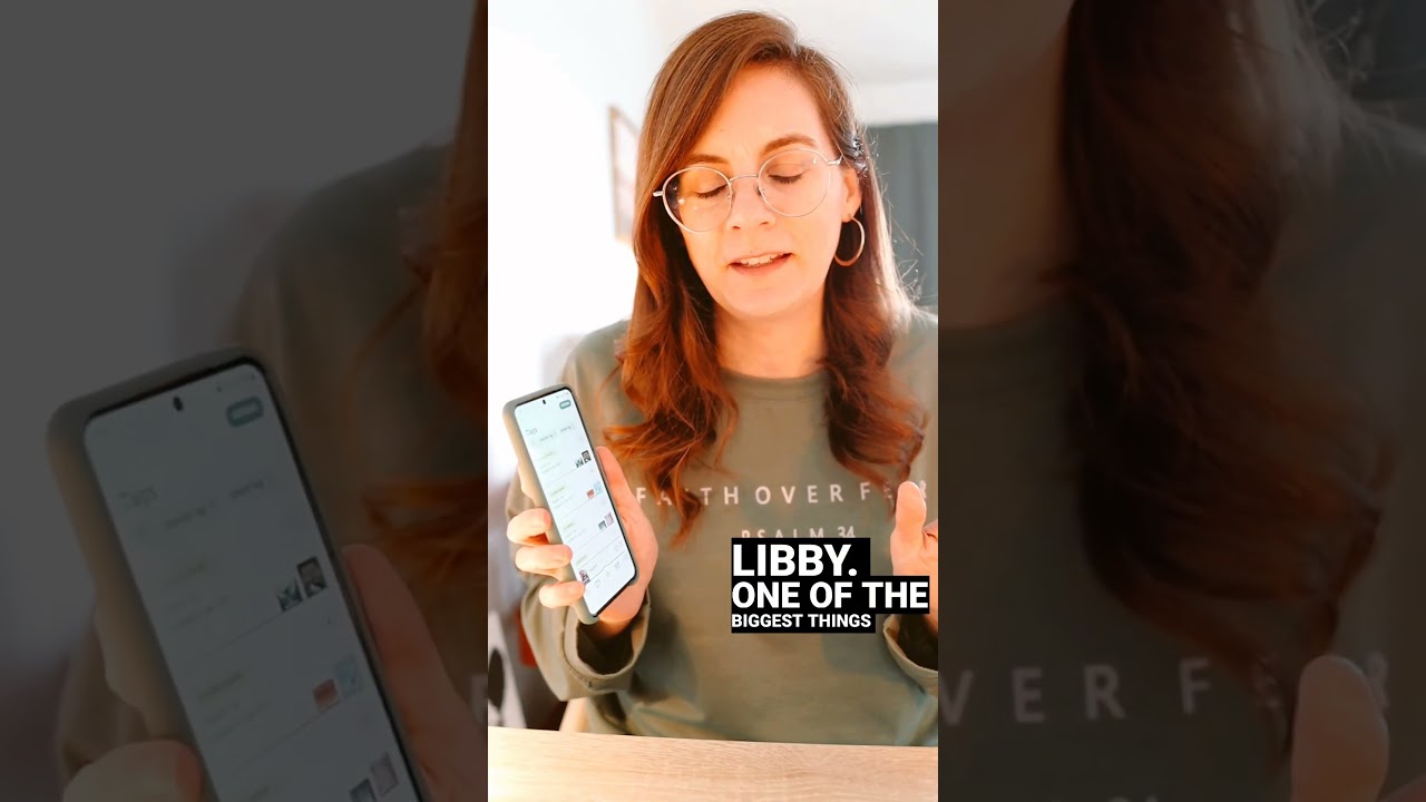 a tip for using the LIBBY APP