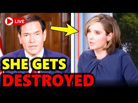 MAGA Marco Rubio SHUTS DOWN Anti-Trump Host LIVE On Air – Her Panic Was Plain to See!