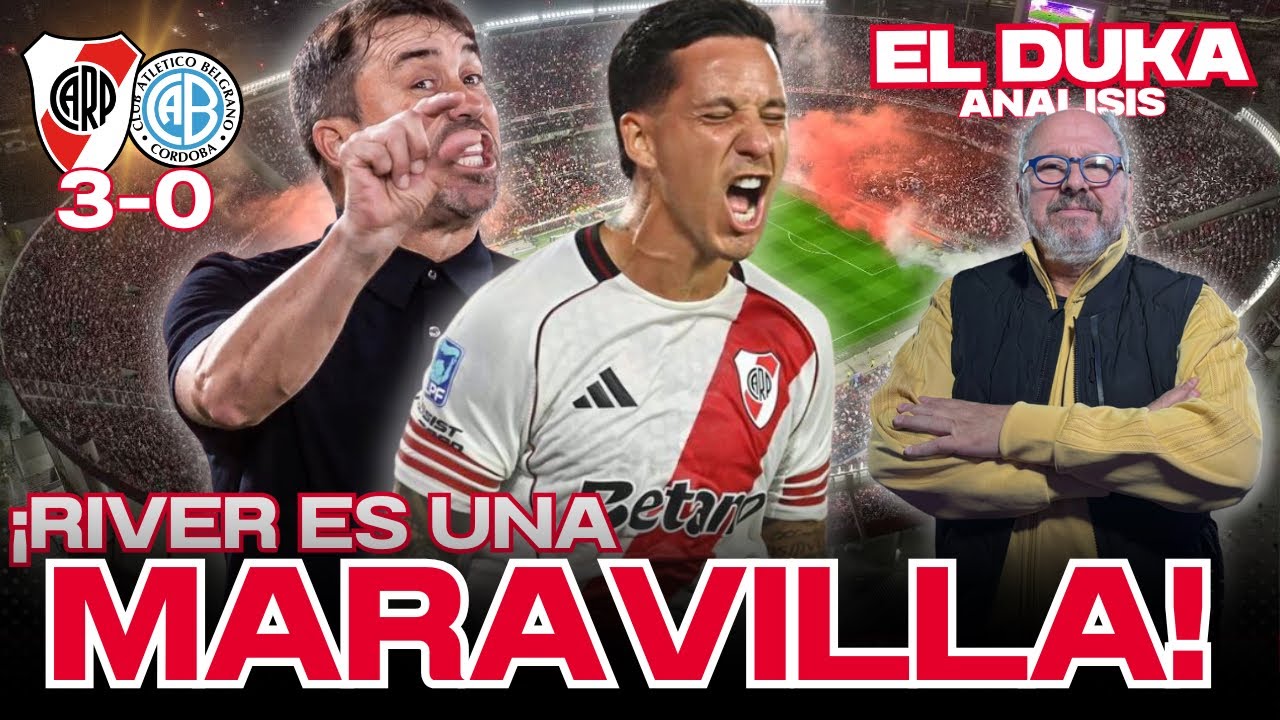 RIVER IS WONDERFUL! - River Plate vs Belgrano (3-0) - ELDUKA