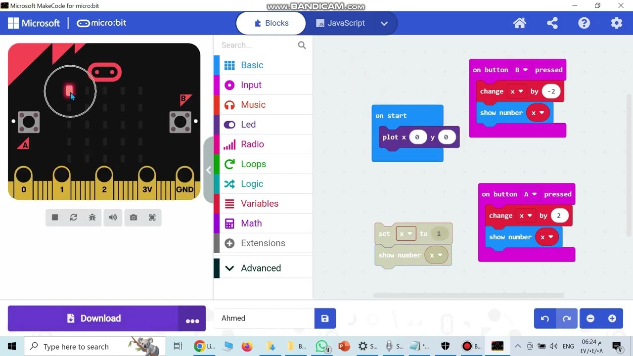 Gr5 Quiz 1 guide: Microbit and MakeCode