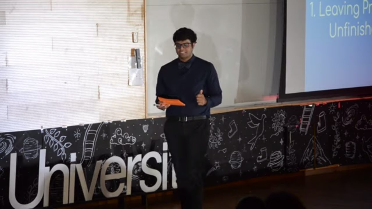 The Art of the Project Undone | Arnav Mohan Gupta | TEDxAshokaUniversity