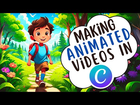 CREATE Amazing Animated Videos in MINUTES with Canva & AI