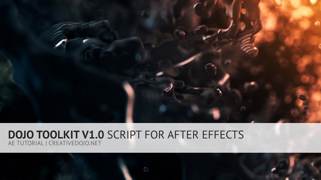 Dojo Toolkit V1.0 Script Demo (Free After Effects Script)