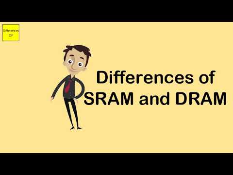 Differences of SRAM and DRAM