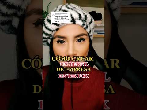 ????Cómo crear un perfil de empresa en TikTok ➡️