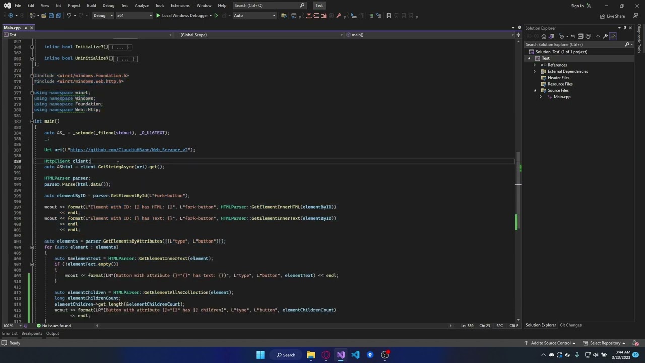 HTML Parser in C++ with MSHTML