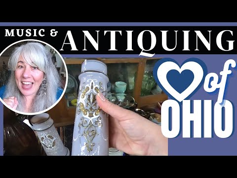HEART OF OHIO ANTIQUE MALL - Shop with Me to Relaxing Music!