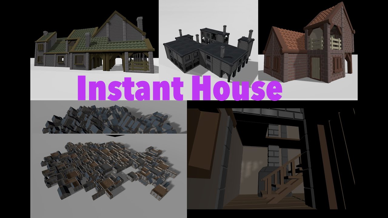 Instant House (Unity Asset Store) Building Generator