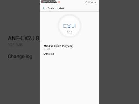 HUAWEI P20 Lite system Update Jan. 2019