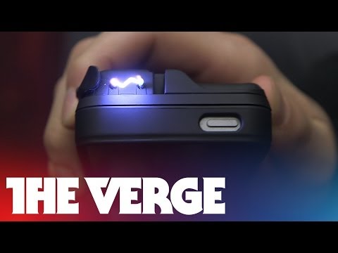 YellowJacket iPhone taser-case hands-on