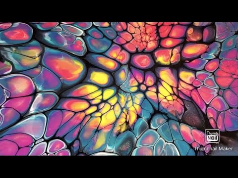 #414 - Same Colors on a Hexagon | #Colourarte #PrimaryElements #VividIntense #Sheleeart #Bloom