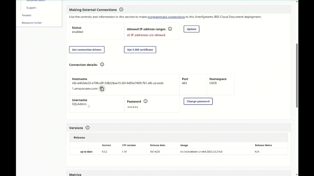 InterSystems IRIS Cloud Document - Sample (Docker-based) Java App Demo