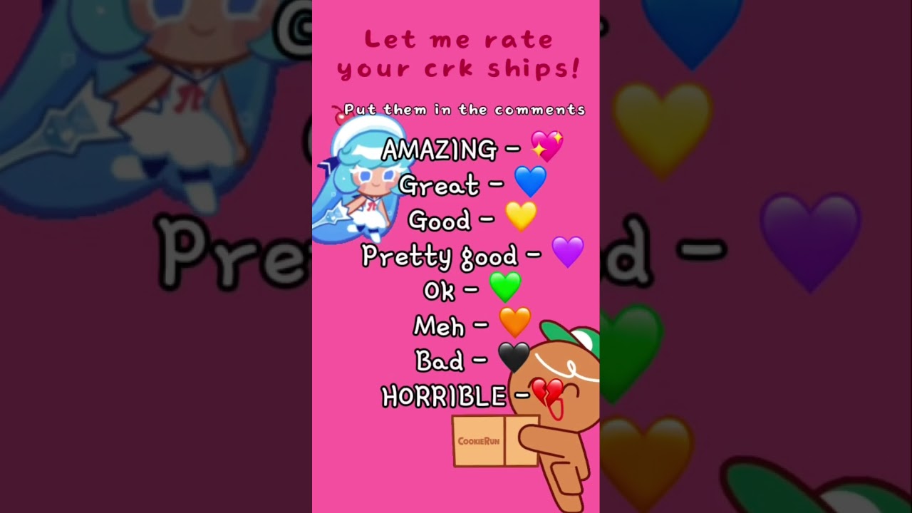 Rating your crk ships! #cookierunkingdom #cookierun #crk #wowwiezowwie #capcut #game #ships