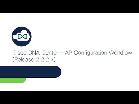Cisco DNA Center – AP Configuration Workflow (Release 2.2.2.x)
