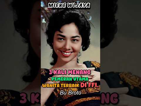 Mieke Wijaya 3 kali Memenangkan Pemeran Utama Wanita Terbaik di FFI#shortsfeed #shorts #aktrisindo