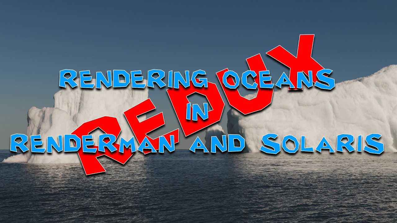 Rendering Oceans with Renderman Revisited