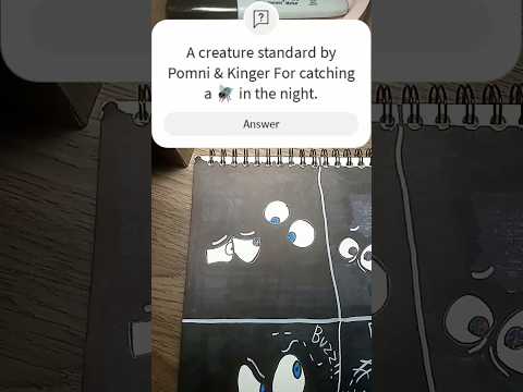 F-M TADC D-S: Pomni & Kinger in the dark & catching a🪰 & Kinger caught it! & The monster jumpscares