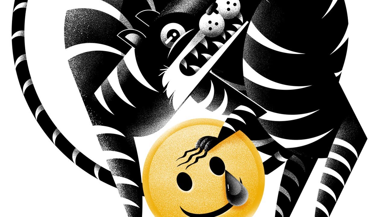 Drawing a tiger with lemons