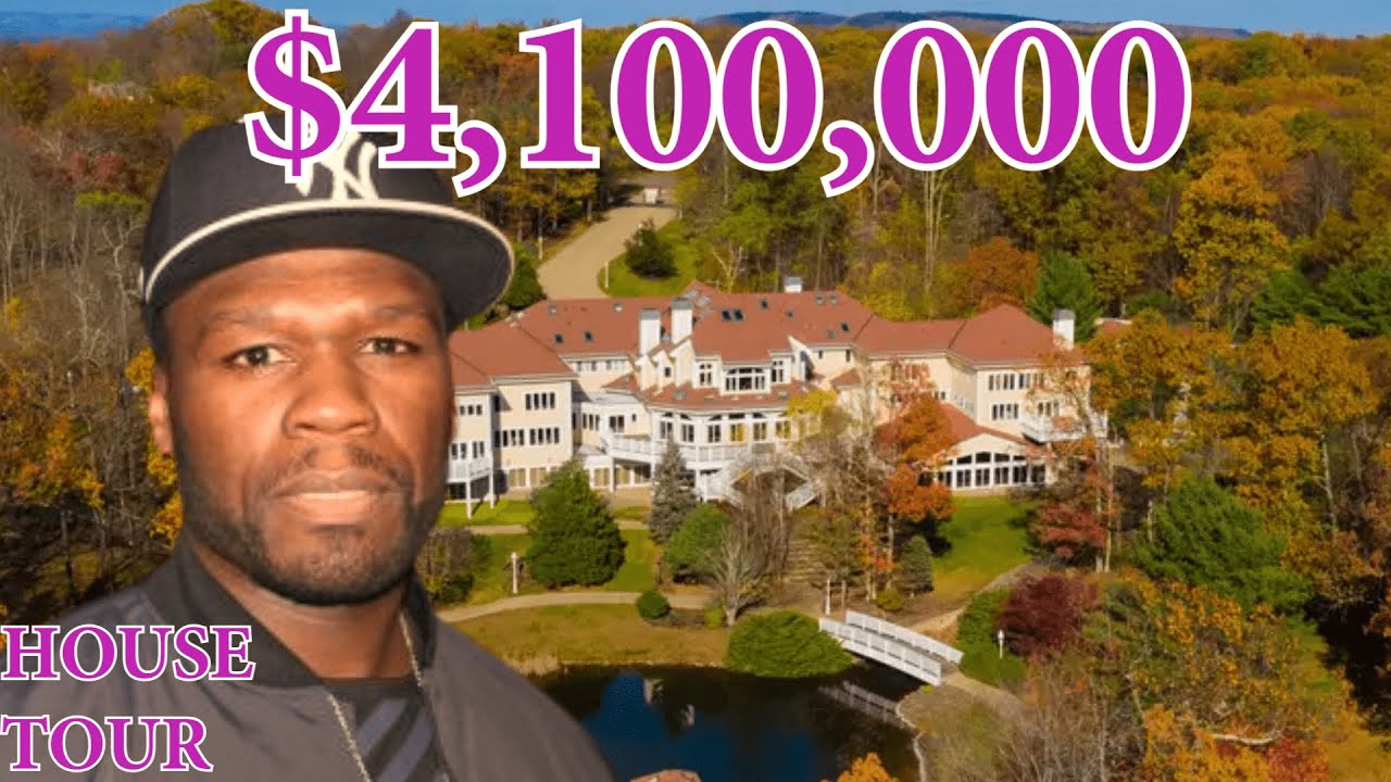 A LOOK INSIDE 50 CENT'S $4.1 MILLION FORMER CONNECTICUT MANSION | HOUSE TOUR | MANSION TOUR