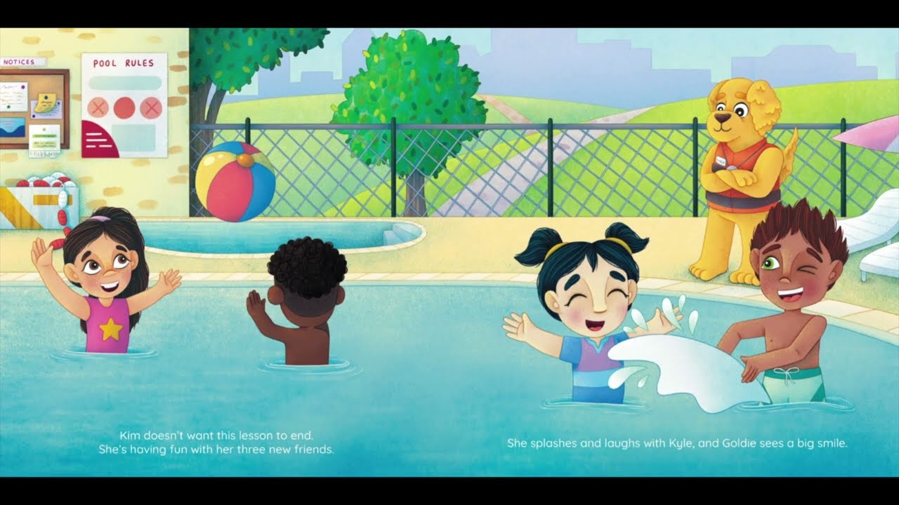 🏊‍♂️ Read Along! Learn to Swim Freestyle | Fun Children's Water Safety & Swimming Book 📖 (FULL BOOK)