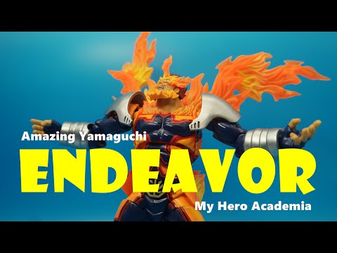 My Hero Academia Amazing Yamaguchi Revoltech No.028 Endeavor Action Figure review エンデヴァー 僕のヒーローアカデミア