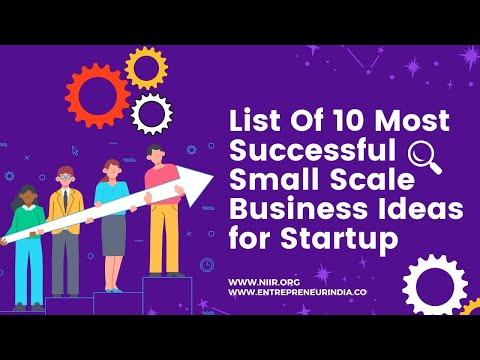 List Of 10 Most Successful Small Scale Business Ideas for Startup ...