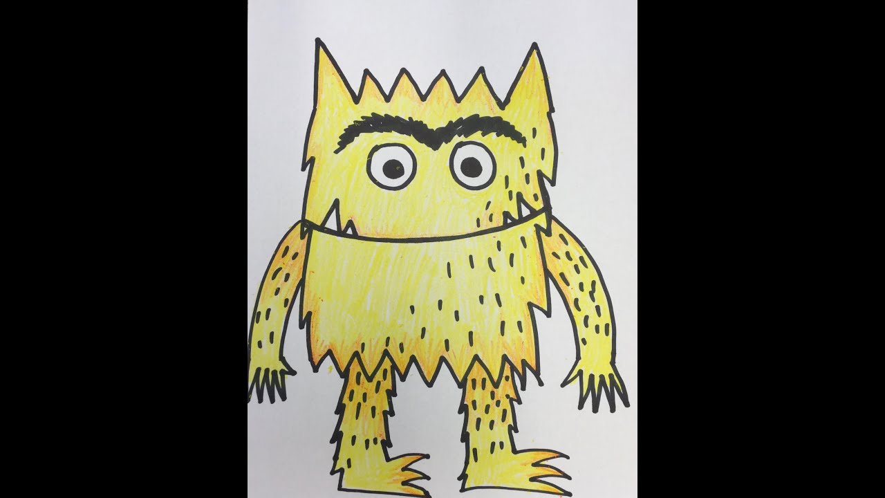 How to Draw Your Own Color Monster