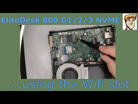 EliteDesk Wifi (M.2 A+E Key Slot) to NVME hard drive