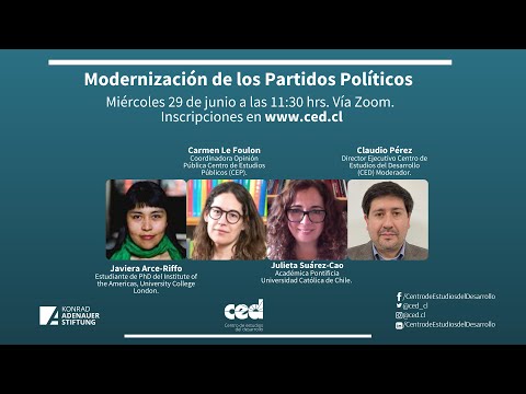 Seminario "Modernización de los partidos políticos"