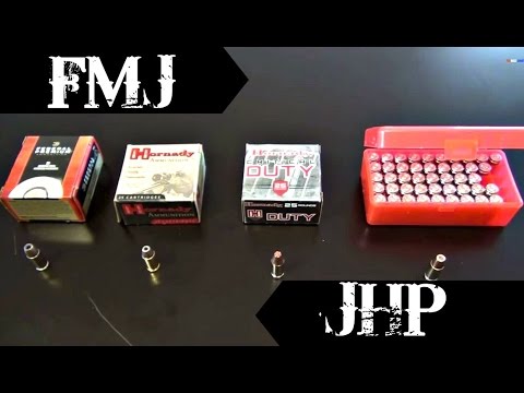 FMJ vs JHP for self defense