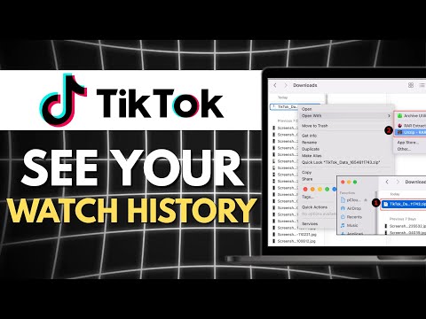 How to SEE TIKTOK WATCH HISTORY on PC