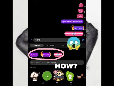 How to Get Effect in messenger (Easy Tutorial)